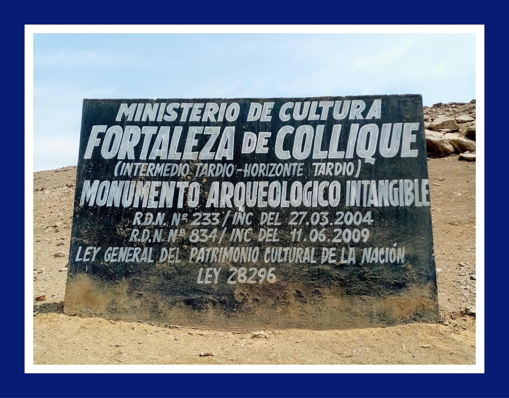 Zona Arqueológica Monumental Fortaleza De Collique - Descubre este ...